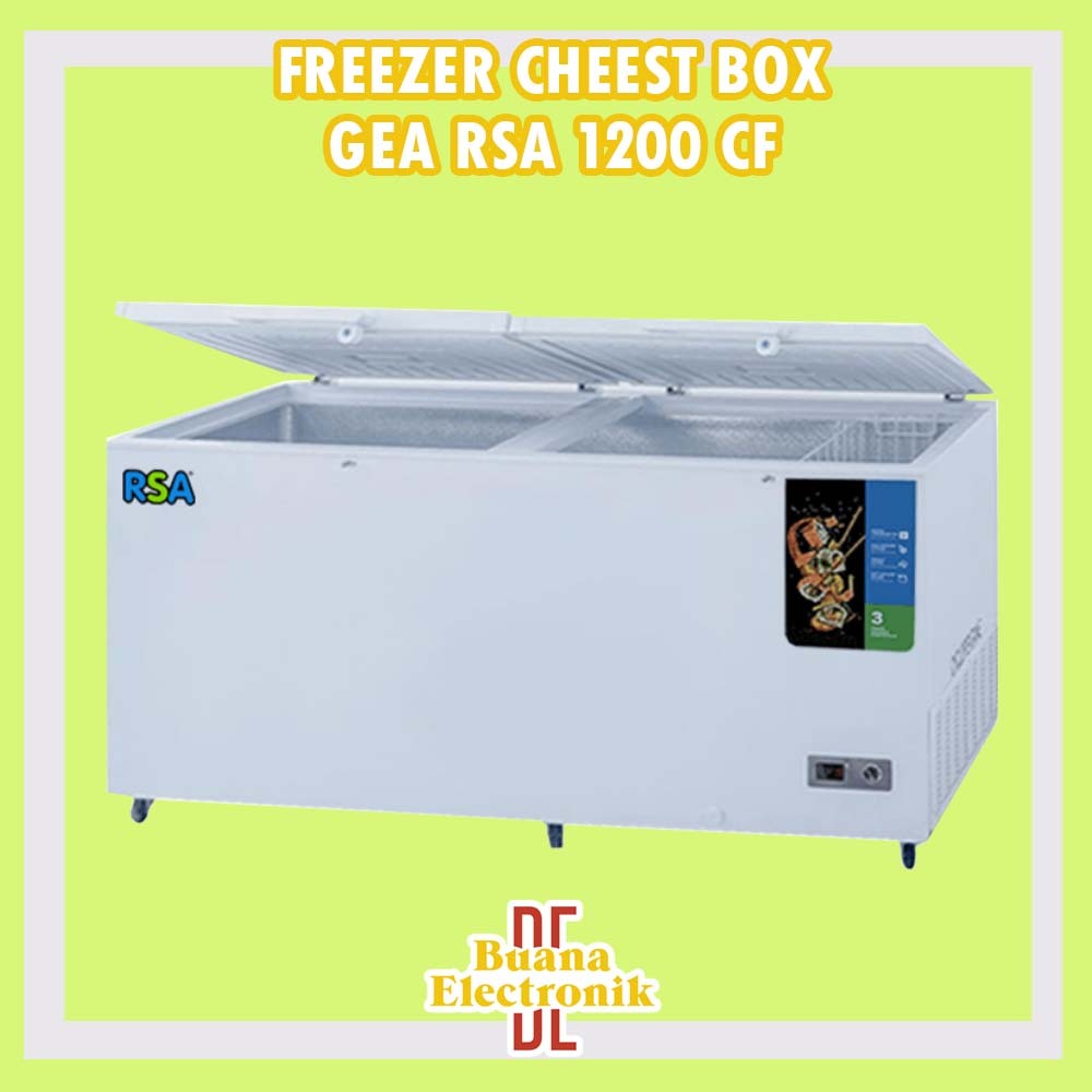 Jual FREEZER BOX CHEST RSA CF - 1200 CF KAPASITAS 1200 LITER ORIGINAL ...