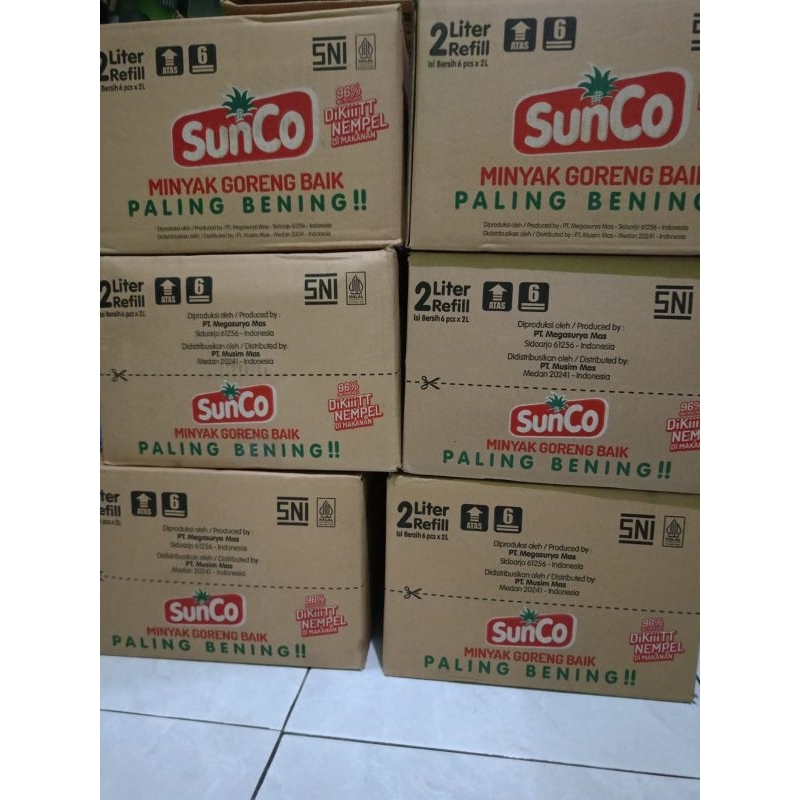 Jual sunco 2 liter 1 dus | Shopee Indonesia