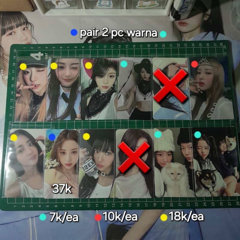 Jual wts pc official le sserafim yunjin eunchae kazuha chaewon antifragile unforgiven fearless ...