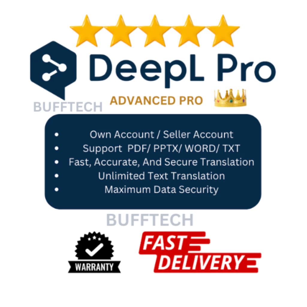 Jual deepL pro Penerjemah paling akurat di seluruh dunia untuk memudahkan dokumen anda | Shopee ...