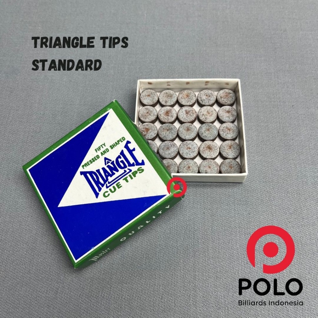 Jual Triangle Tips by Master - Standard - Tip Billiard Murah dan ...
