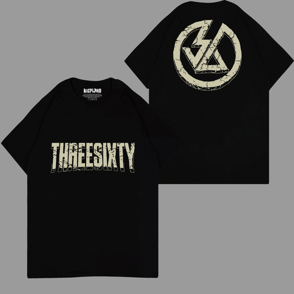 Jual THREESIXTY - TEXS LOGO KAOS DISTRO MUSIC PREMIUM COTTON | Shopee ...