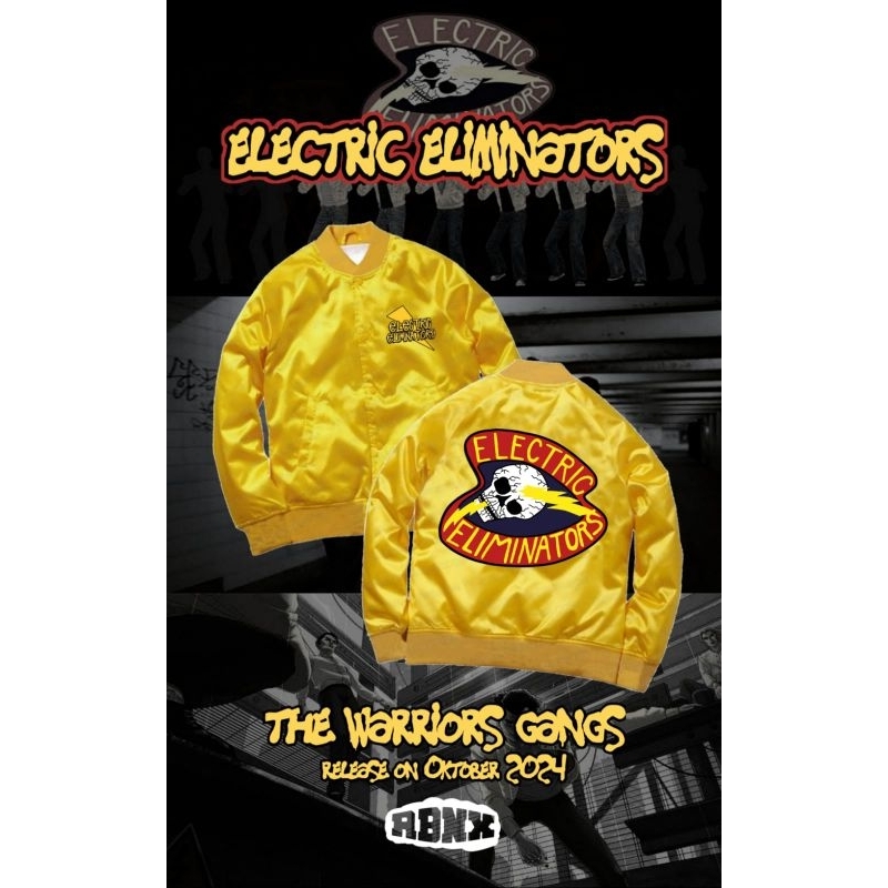 Jual ELECTRIC ELIMINATORS VARSITY JACKET GANGS | Shopee Indonesia