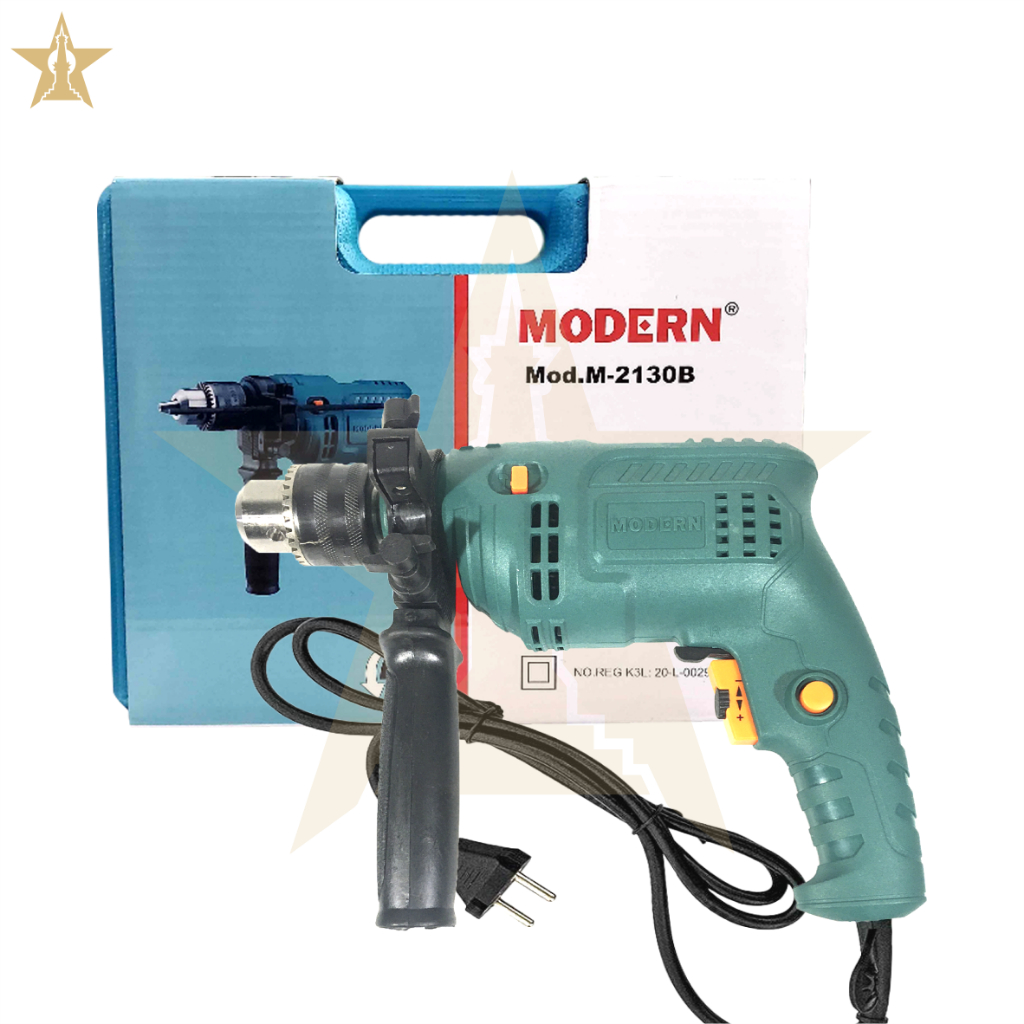 Jual MODERN Mesin Bor Listrik M 2130B 13mm (Mode Koper) | Shopee Indonesia