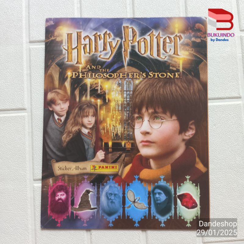 Jual Harry Potter and the Philosopher's Stone Sticker Album Panini ...