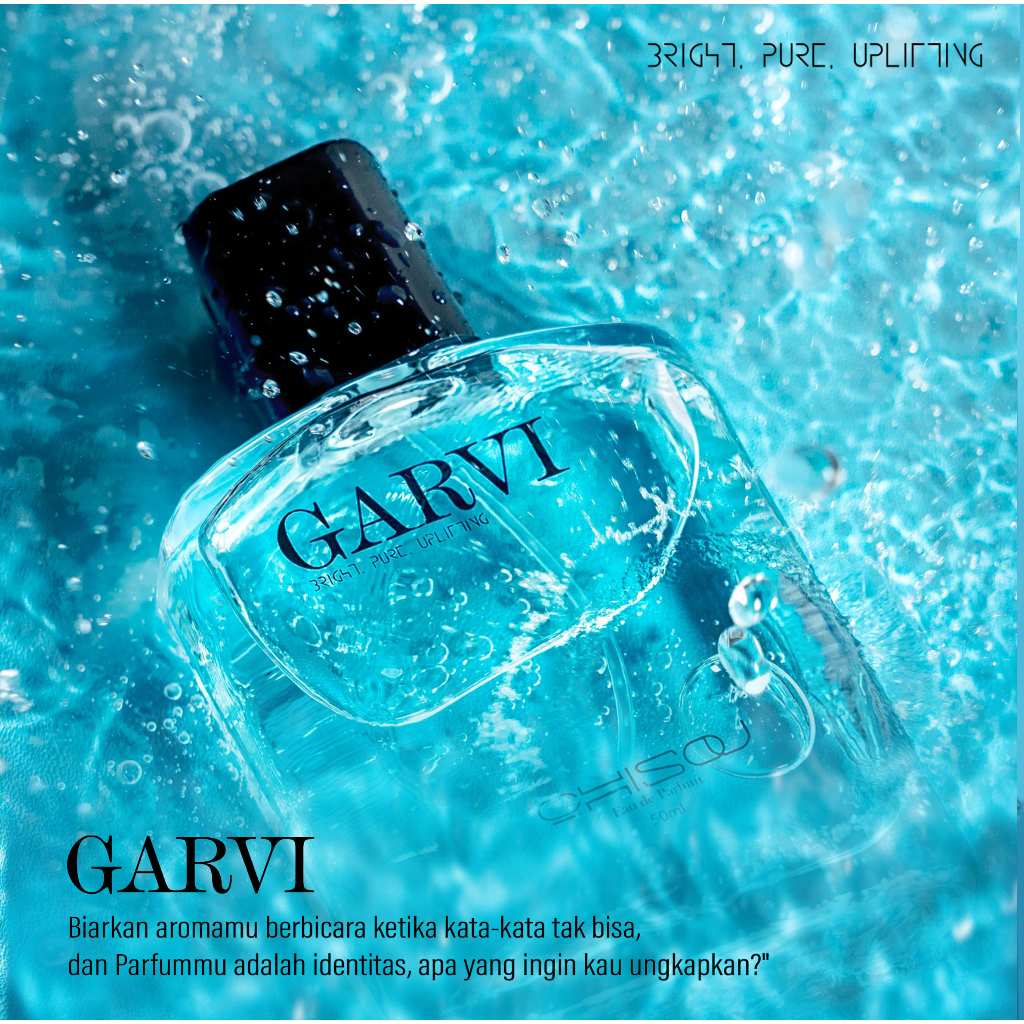 Jual Parfum Pria Wangi Seharian Garvi Chisou | Citrus Spicy Woody | EDP ...