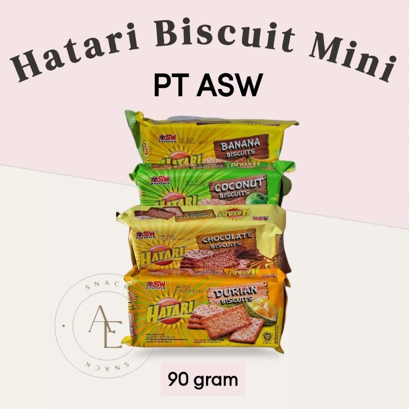 Jual Hatari Biscuit Mini 90 gr PT ASW | Shopee Indonesia