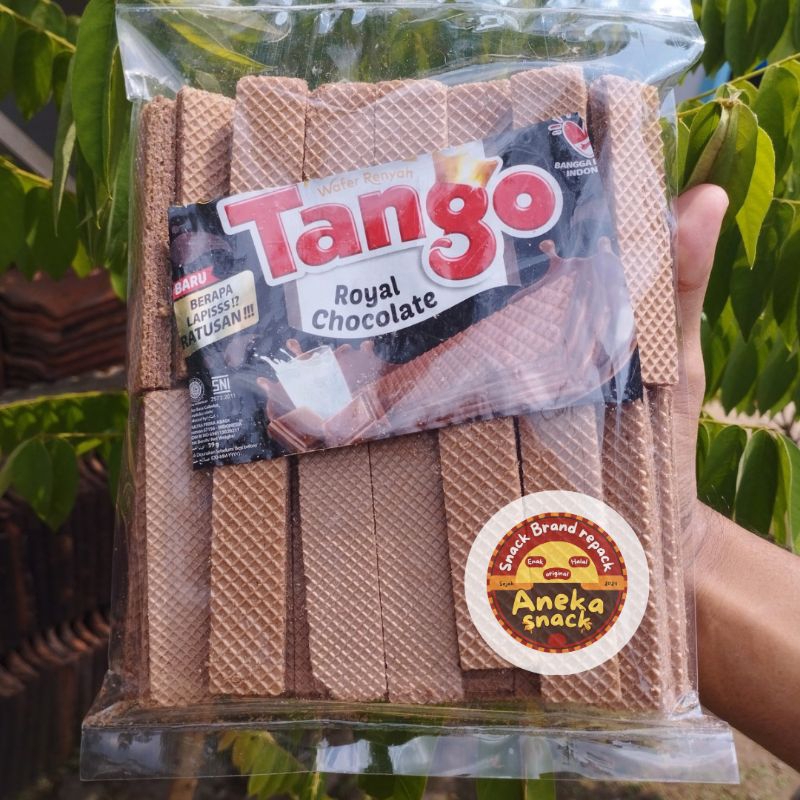 Jual TANGO WAFER COKELAT KEMASAN REPACK KILOAN 250 GRAM | Shopee Indonesia