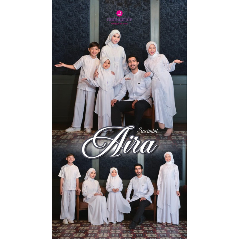 Jual SARIMBIT MERK RAUNA MODEL AIRA WHITE | Shopee Indonesia