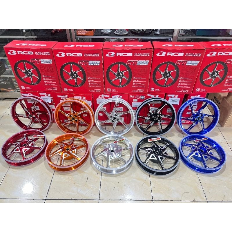 Jual Velg RCB CT600 CNC wheel VARIO 125/150 VARIO 160 CBS | Shopee ...