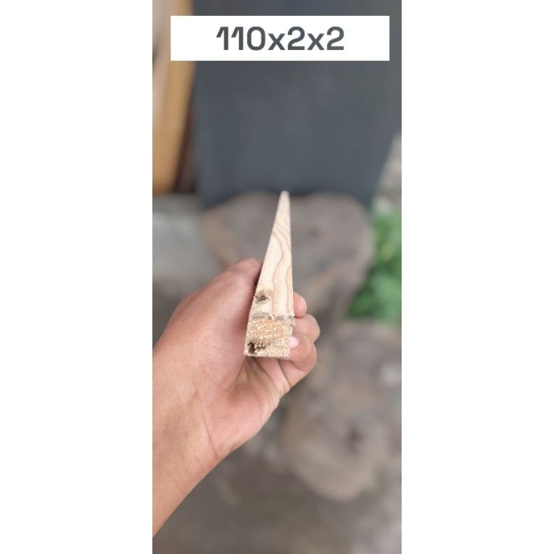 Jual reng kaso balok kayu jati belanda 2x2 | Shopee Indonesia
