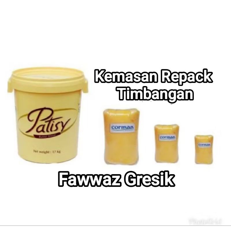 Jual Corman Patisy Butter Blend 1Kg / Butter Mentega Import Kualitas ...