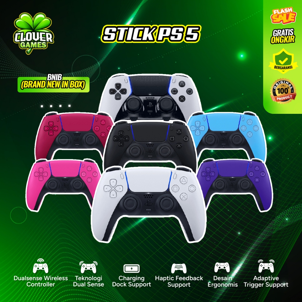 Jual Stick PS5 Original - Playstation 5 Dualsense Wireless Controller ...
