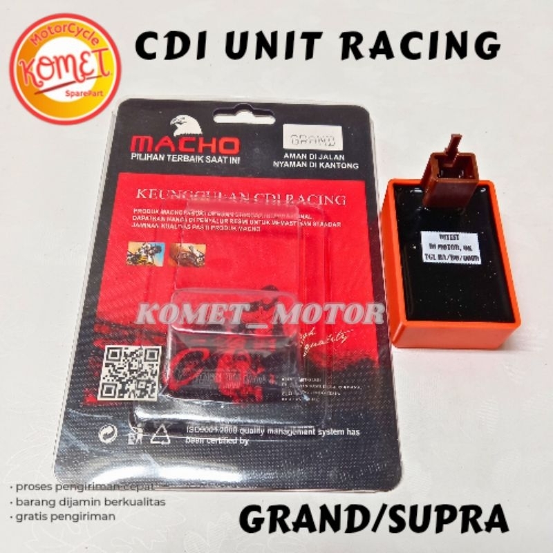 Jual [KOMET] CDI RACING NO LIMIT GRAND/LEGENDA/SUPRA/SUPRA FIT/FIT NEW ...