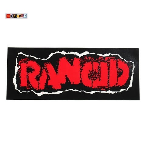 Jual sticker band Rancid logo stiker punk rock ska | Shopee Indonesia