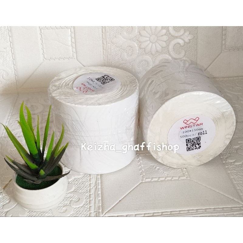 Jual Kertas Label thermal Winstar 100x150mm | Shopee Indonesia