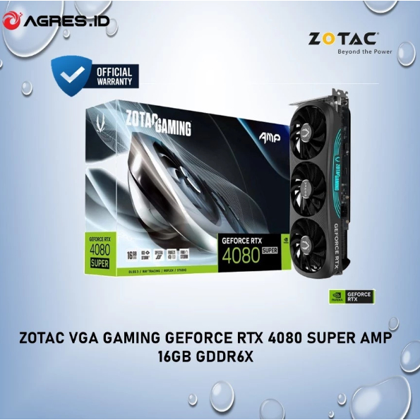 Jual ZOTAC VGA GAMING GEFORCE RTX 4080 SUPER AMP 16GB GDDR6X | Shopee ...