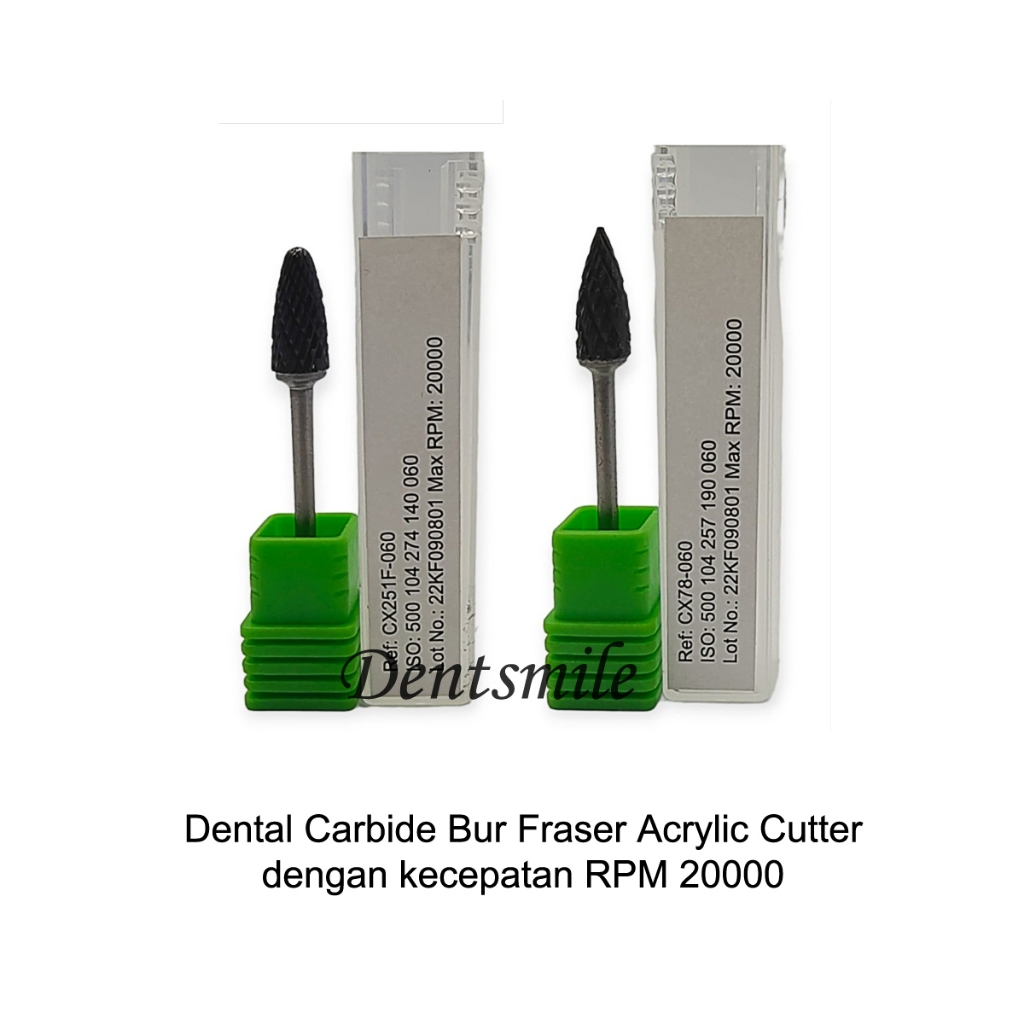 Jual Dental Carbide Bur Fraser Acrylic Cutter | Shopee Indonesia
