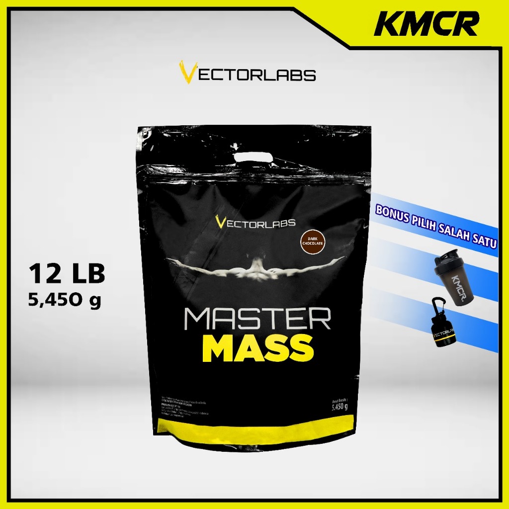 Jual Vectorlabs Master Mass 12lb Mass Master Gainer Bpom Kmcr Nextlevel Shopee Indonesia