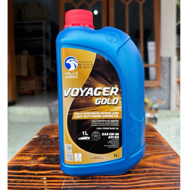 Jual OLI ADNOC 4T VOYAGER GOLD 1Liter 5W-30 OLI ADNOC VOYAGER GOLD ...