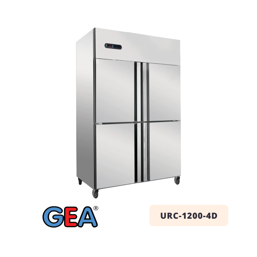 Jual UPRIGHT CHILLER GEA URC-1200-4D KULKAS STAINLESS STEEL 4 PINTU ...