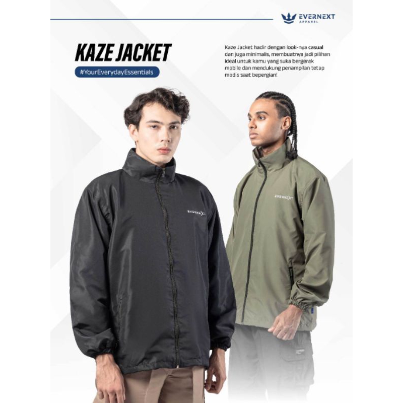 Jual Evernext- Kaze Jacket Parasut Pria Jaket Outdoor Cowok, Jaket ...