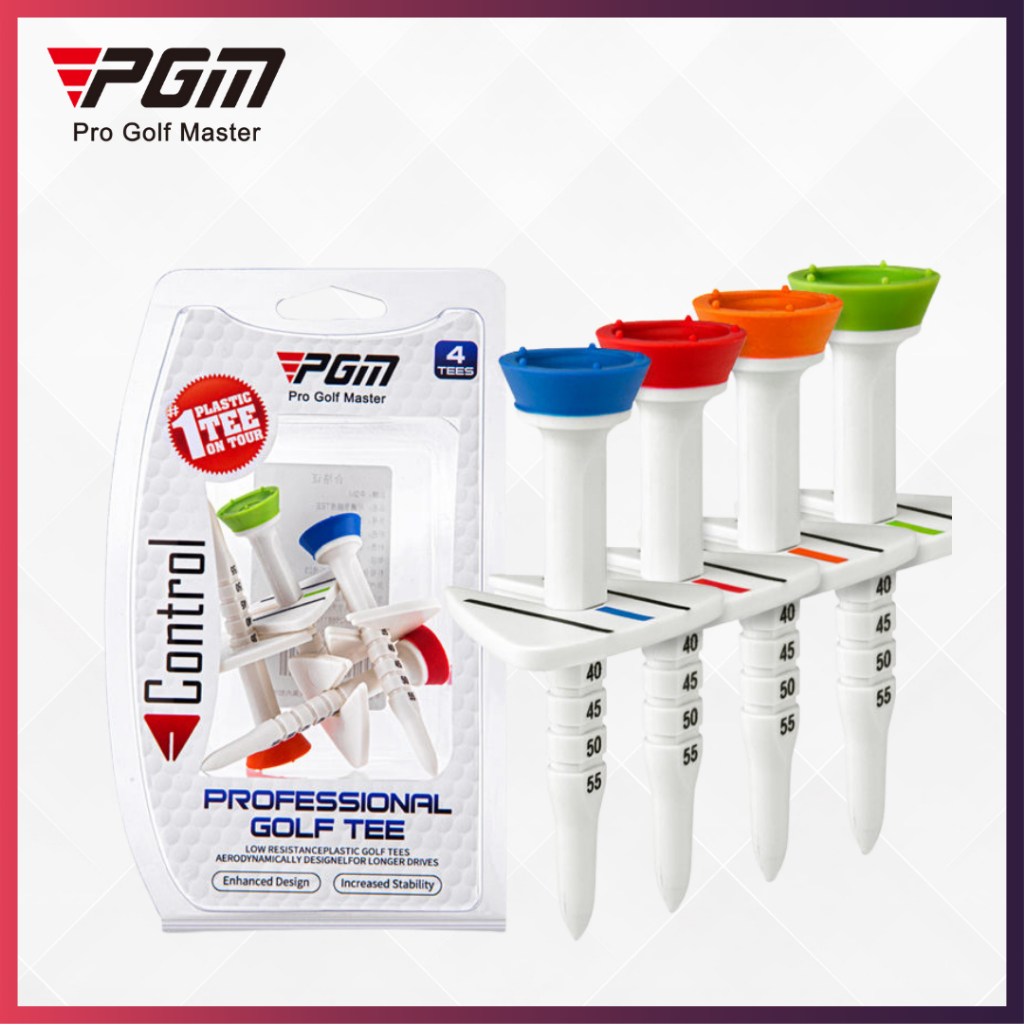 Jual PGM Golf Tee Directional Adjustable Height Golf Tee With Scale ...