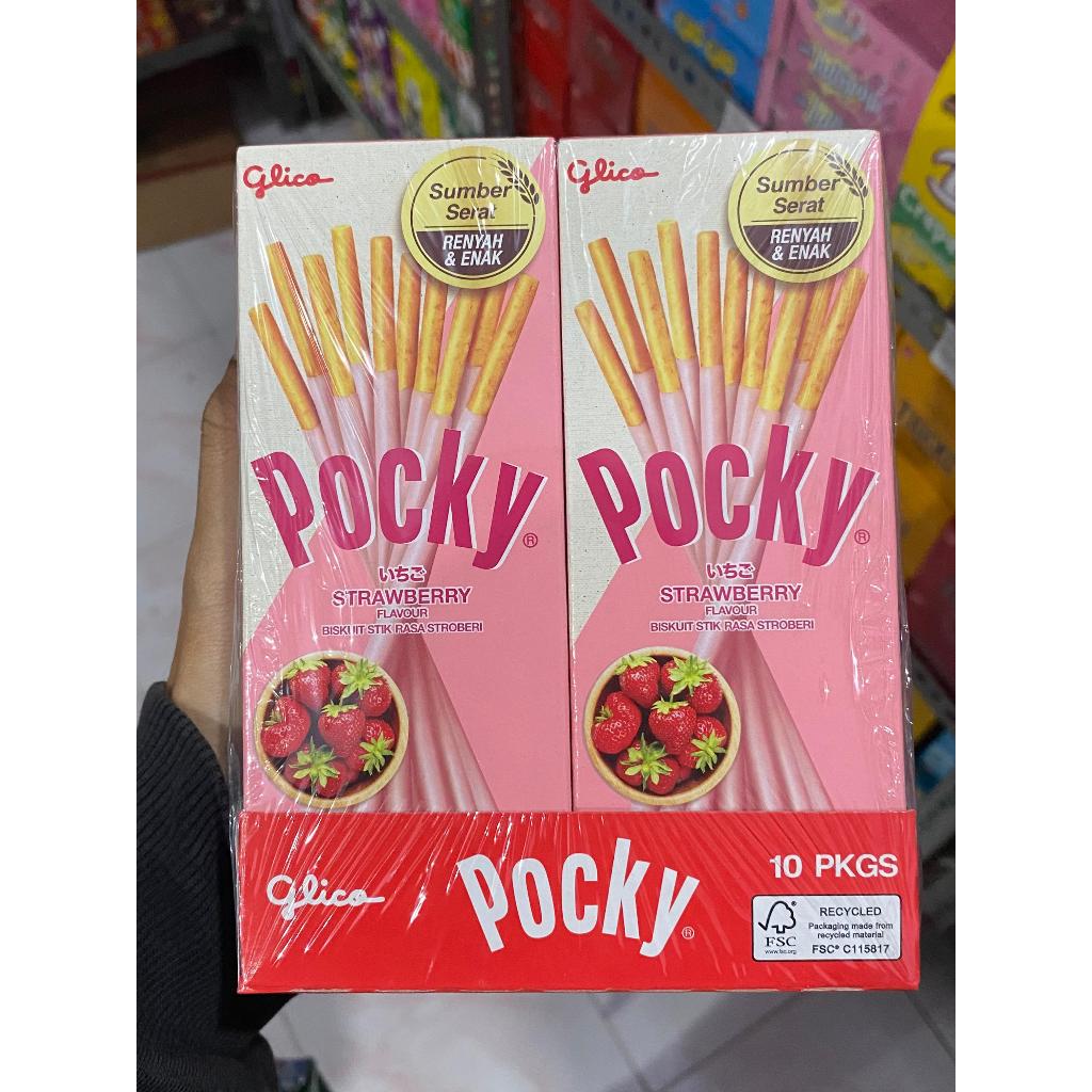 Jual POCKY MINI 22gr GLICO PEEJOY MINI isi 10 Pcs wafer stick rasa ...