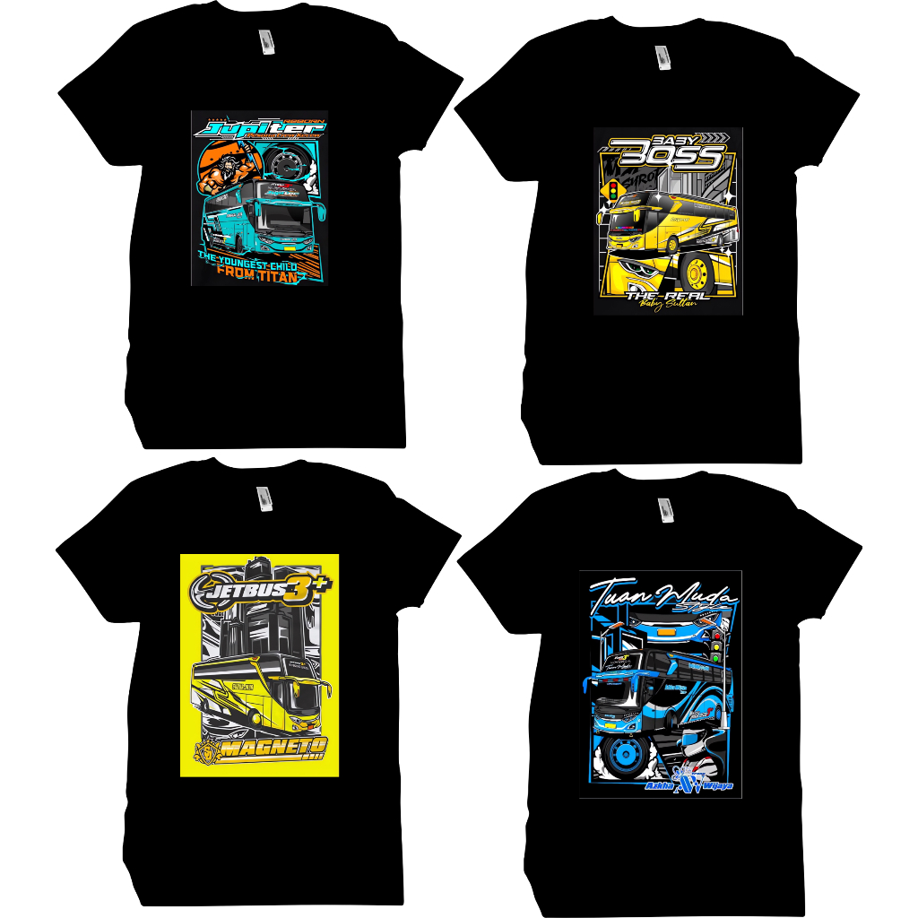 Jual kaos bus mania kaos strobo baju bus kaos bus winspector anak ...