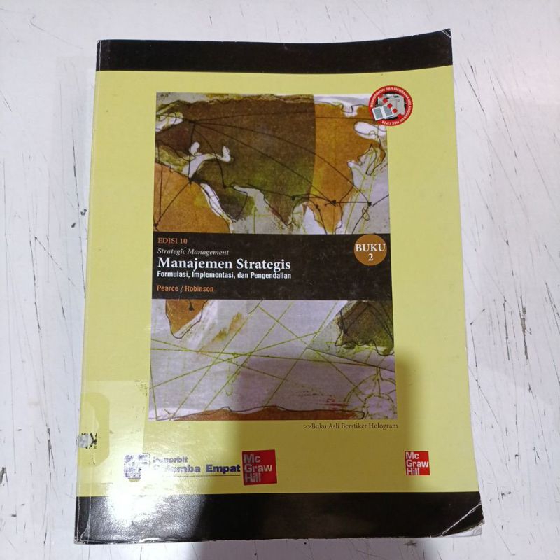 Jual Buku Manajemen Strategis : Formulasi, Implementasi, dan Pengendalian - Pearce/Robinson ...