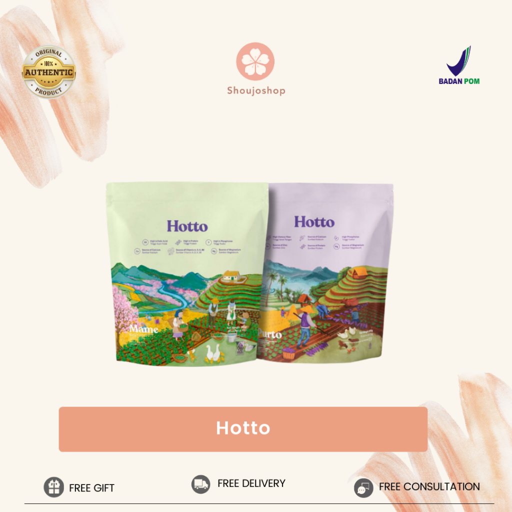 Jual Hotto Purto Multigrain with Purple Potato Gerd | Shopee Indonesia