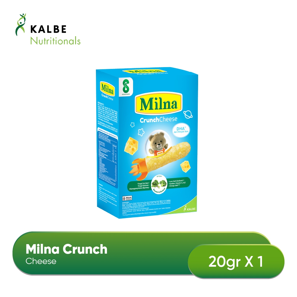 Jual Milna Crunch Cheese Snack Bayi - 20gr | Shopee Indonesia