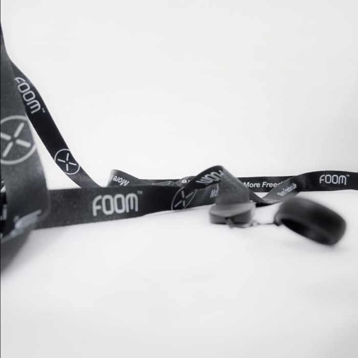 Jual LANYARD FOOM BLACK LANYARD FOOM KARET 13MM BY FOOM AUTHENTIC ...