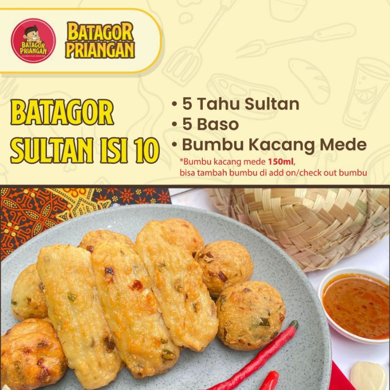 Jual Batagor SULTAN isi 10 pcs - Batagor Khas Bandung | Shopee Indonesia