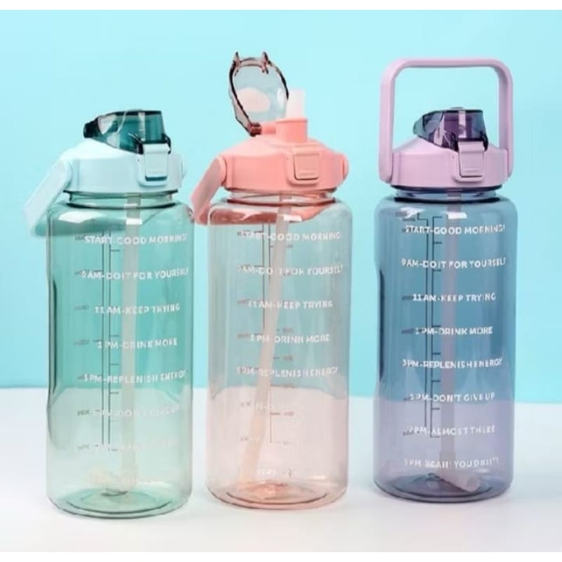 Jual Botol Minum Plastik Size 2liter free stiker | Shopee Indonesia