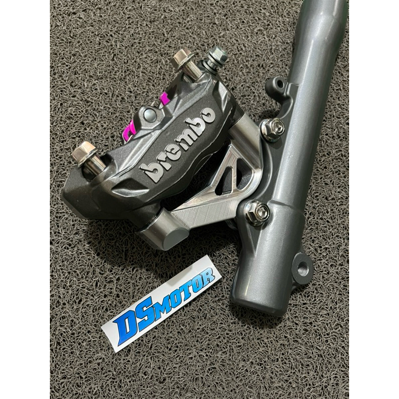 Jual braket breket dudukan dan kaliper model brcmbo big 4piston 4P PNP untuk yamaha 125Z Y125Z ...