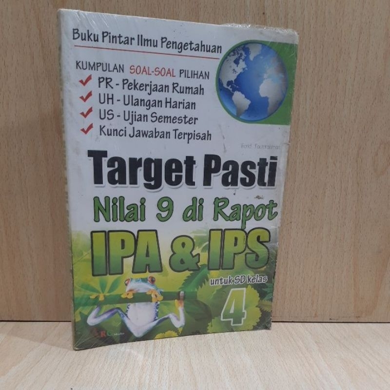 Jual buku original " Target Pasti Nilai 9 di Rapot IPA & IPS SD KELAS 4 ...