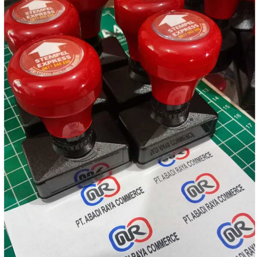 Jual STEMPEL FLASH WARNA KOTAK CUSTOM | Shopee Indonesia