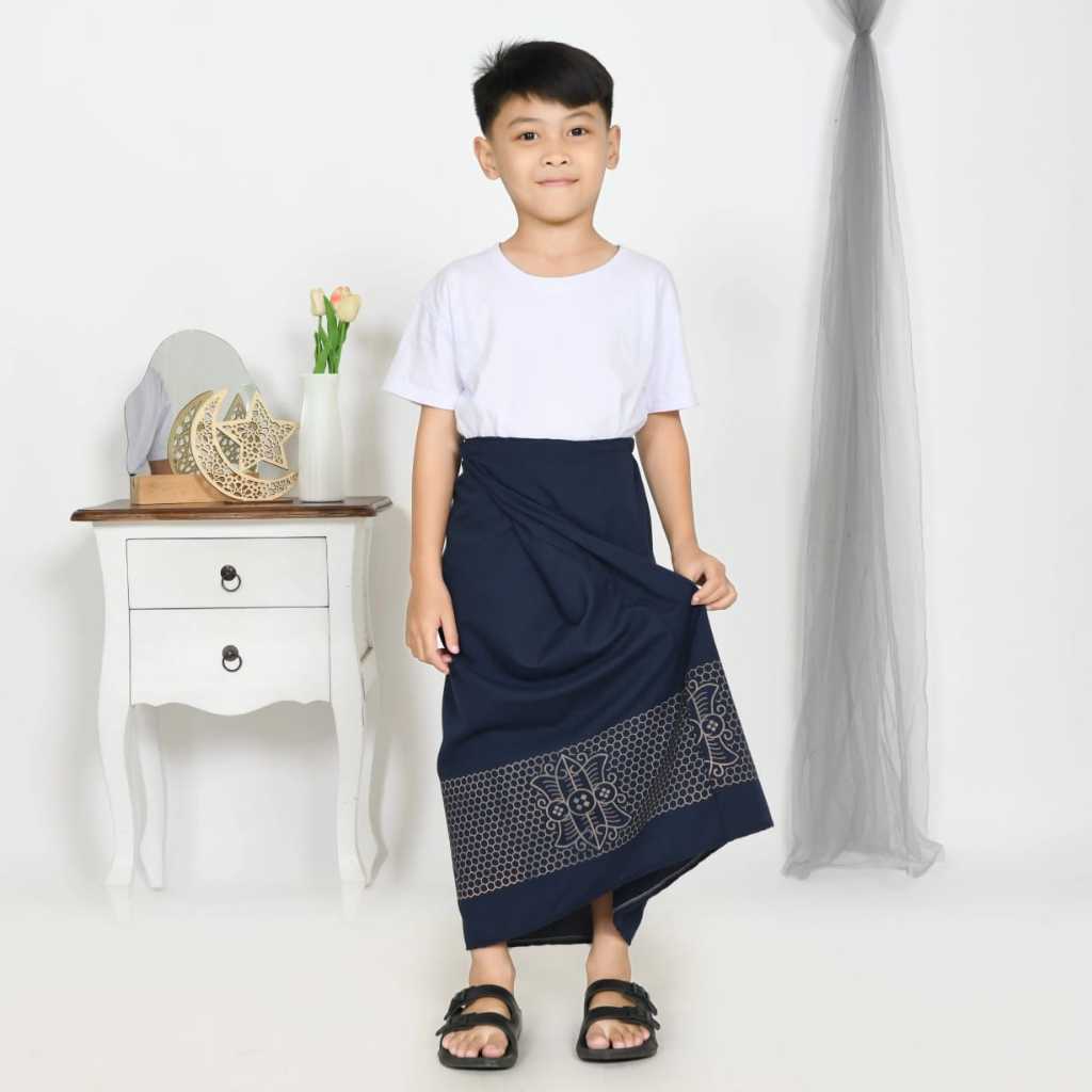 Jual Sarung Lebaran Anak Model Instant Kekinian Batik Motif, Usia 1-11 ...
