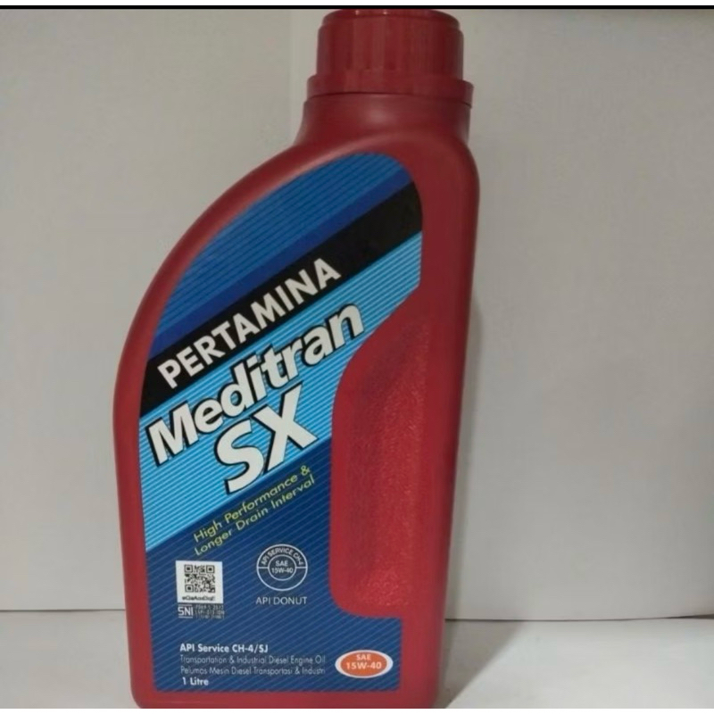 Jual OLI PERTAMINA MEDITRAN SX SAE 15W - 40 1 LITER | Shopee Indonesia