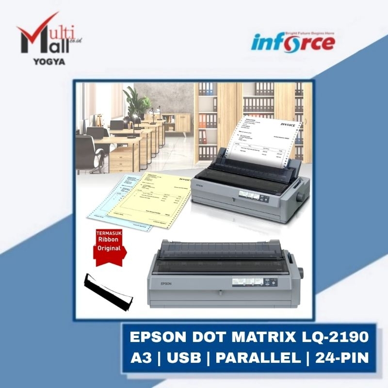 Jual Epson Printer LQ-2190 A3 Dot Matrix 24-PIN Printer LQ 2190 A3+ USB ...