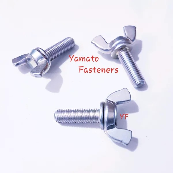 Jual BAUT KUPING SAYAP M8x25 BAUT TANGKI HAWA TANKI SARINGAN UDARA AIR ...