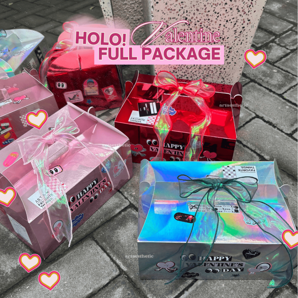 Jual [HOLO! VALENTINE BOX FULL PACKAGE] Giftbox Valentine's Day ...