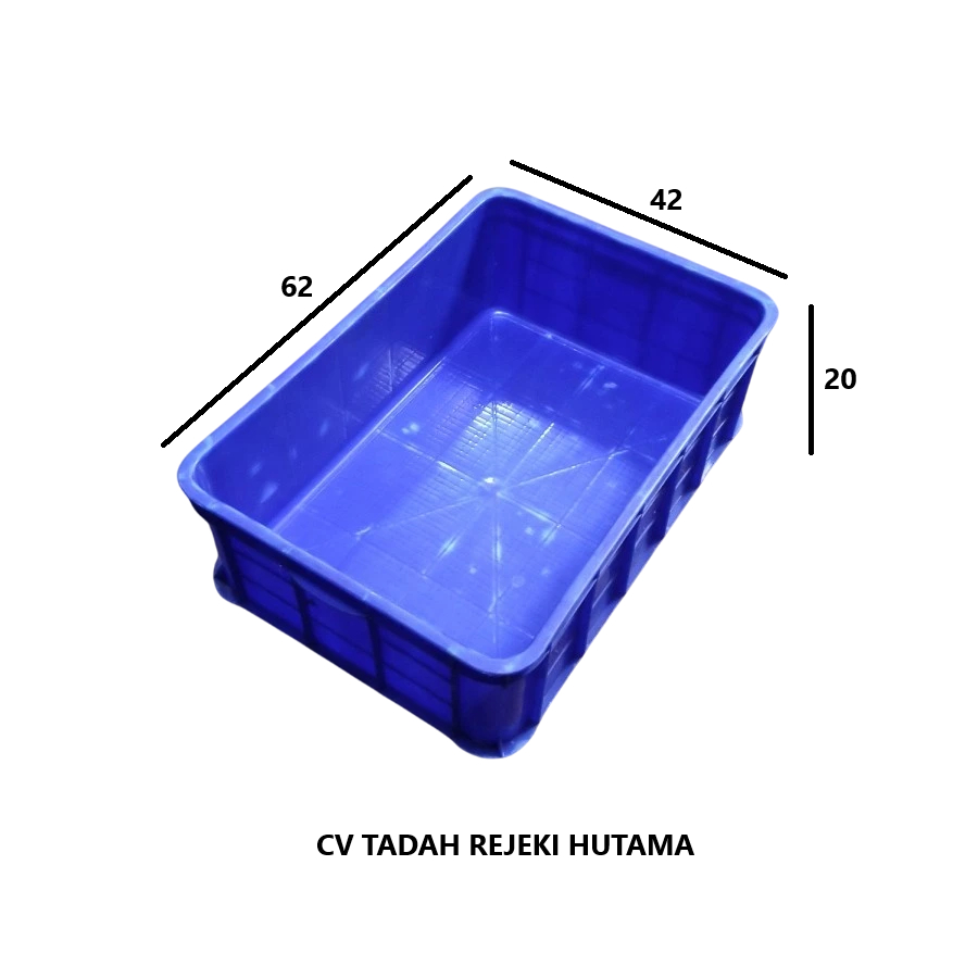 Jual Box Kontainer Rabbit 2033 (62x43x20 cm) Penyimpanan Serbaguna ...