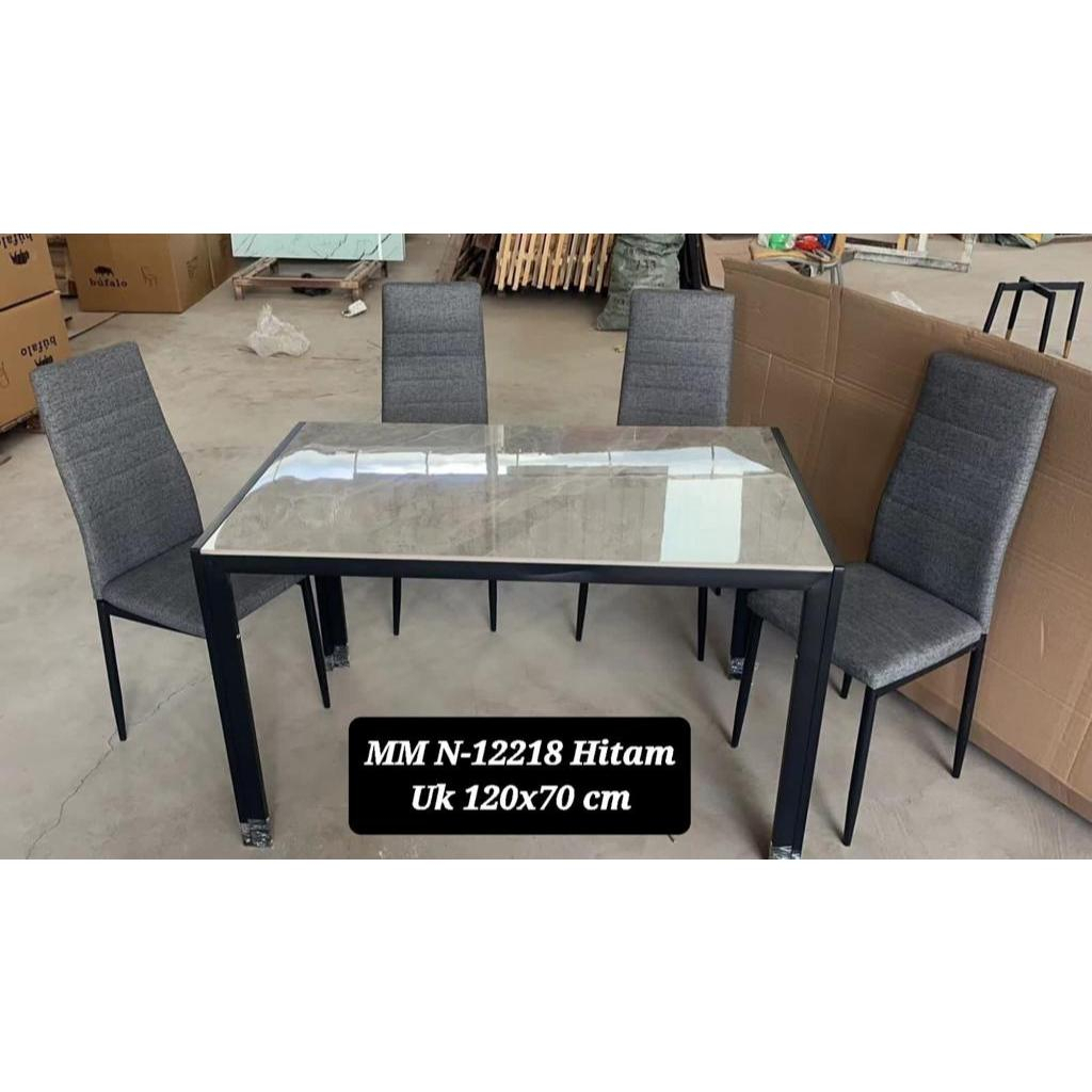 Jual Meja Makan Besi N 218/ Meja Makan Top Table Keramik Import ...