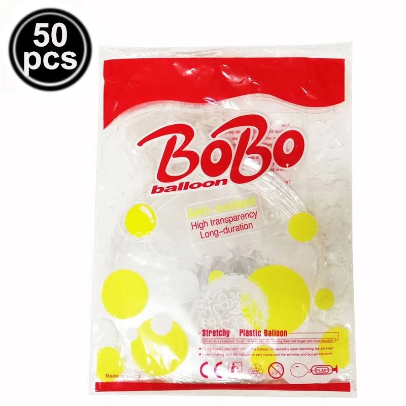 Jual ( Pack 50 Pcs ) Balon Bobo / Balon PVC Transparan 20 Inch | Shopee ...