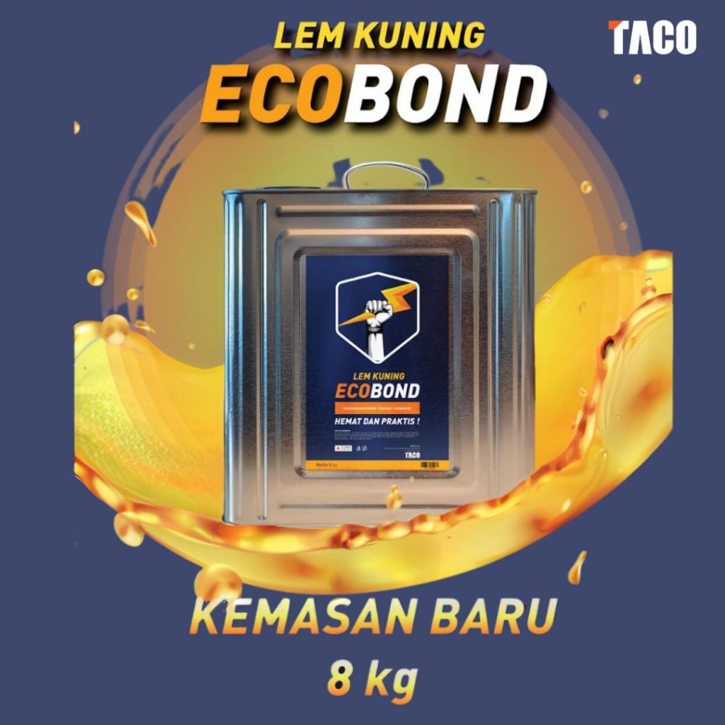 Jual Ecobond Lem Kuning Galon 8kg | Shopee Indonesia