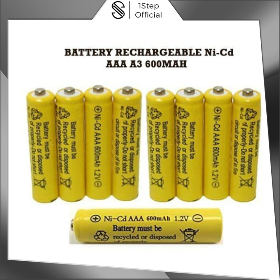Jual 1step R536 BATERAI CAS AA 1000mAh AAA 600mAh BATTERY RECHARGEABLE ...