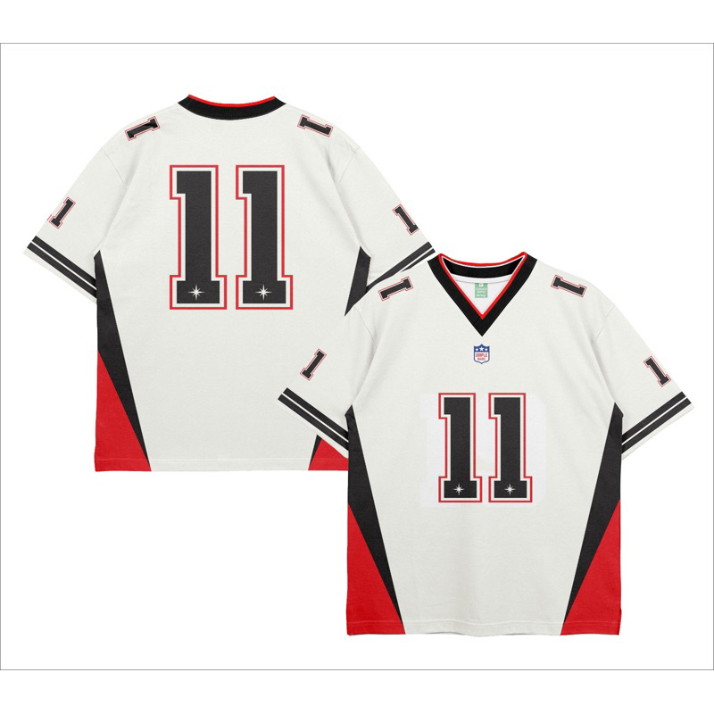 Jual Jersey oversize simple basic nfl 11/ jersey rugby / jersey vintage ...