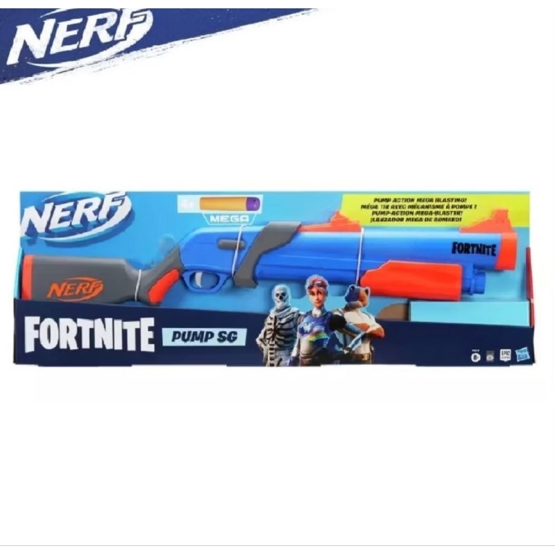 Jual NERF FORTNITE PUMP SG BLASTER PUMP ACTION MEGA BLASTING MAINAN ...